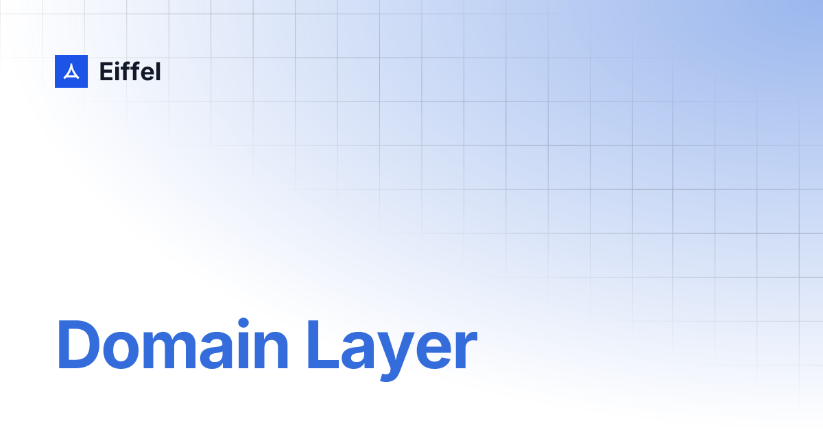 Domain Layer | Eiffel